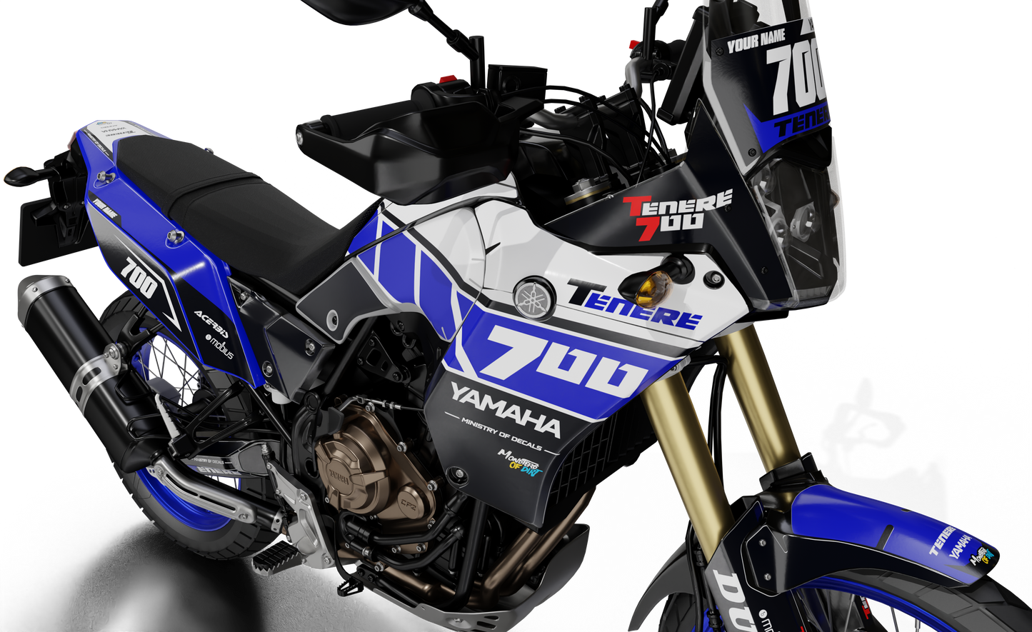 Tenere 700 Revline - Blue – Monsters of Dirt