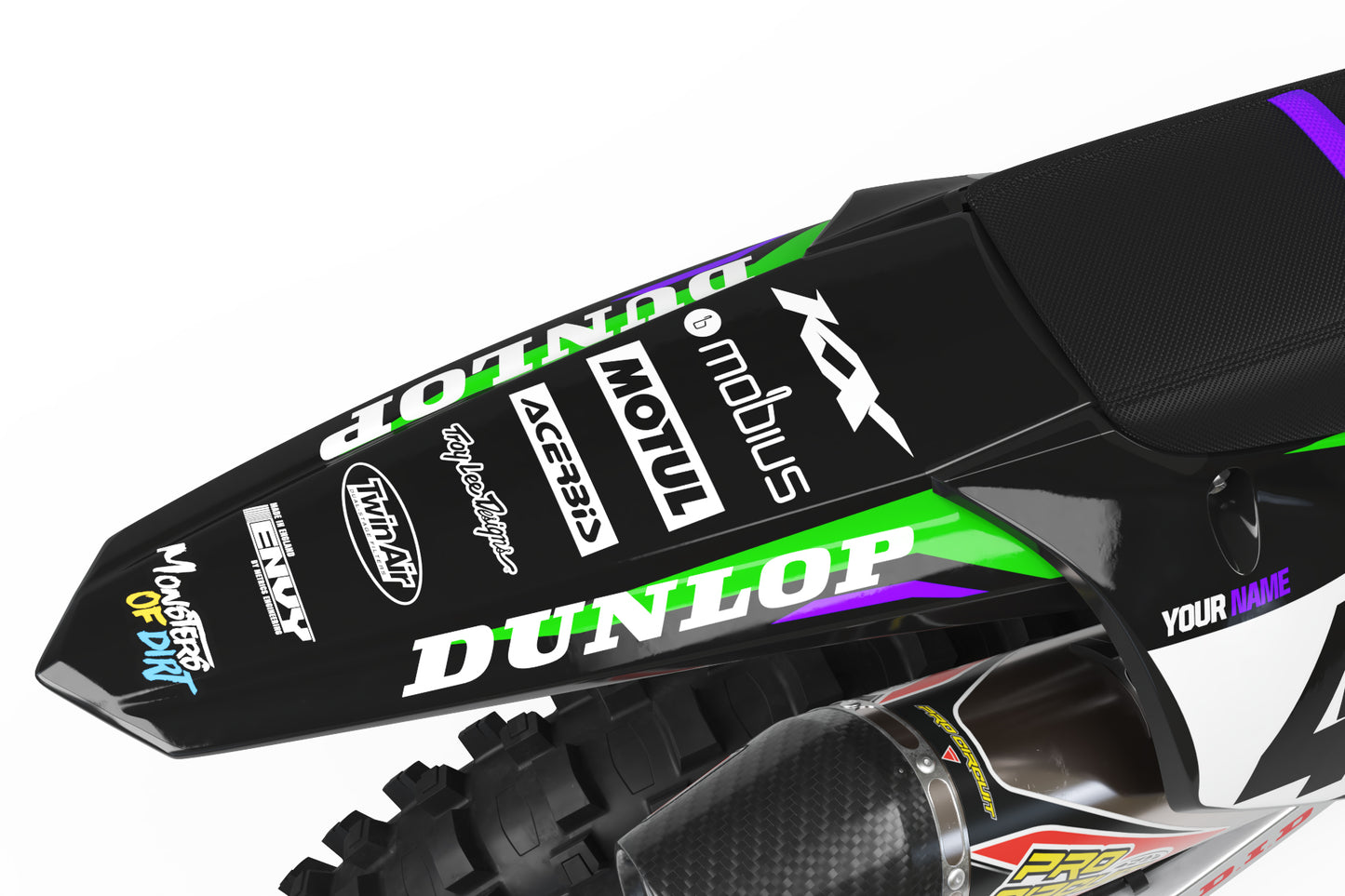 Raptor Kawasaki – Monsters of Dirt